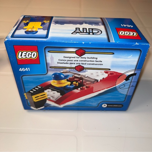 Lego | Toys | New Lego City 464 Speed Boat W Boat Driver Mini Figure ...